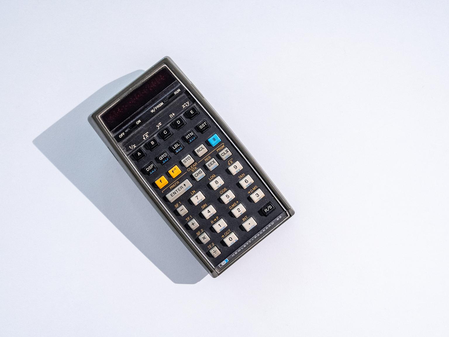 HP-65: The World's First Programmable Pocket Calculator | Enter ...